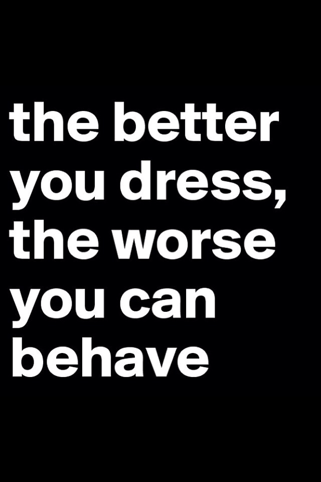 Bring Back Getting Dressed Up – Inner Monologue